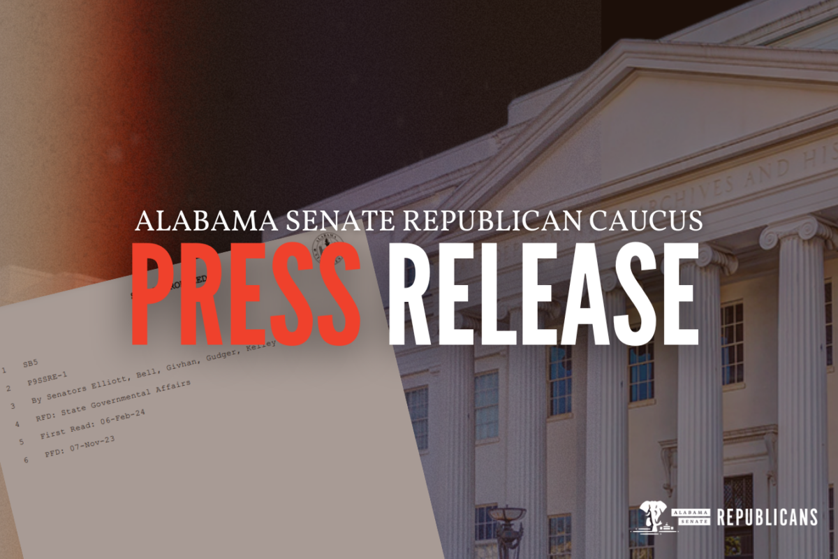 News and Updates – Alabama Senate Republican Caucus